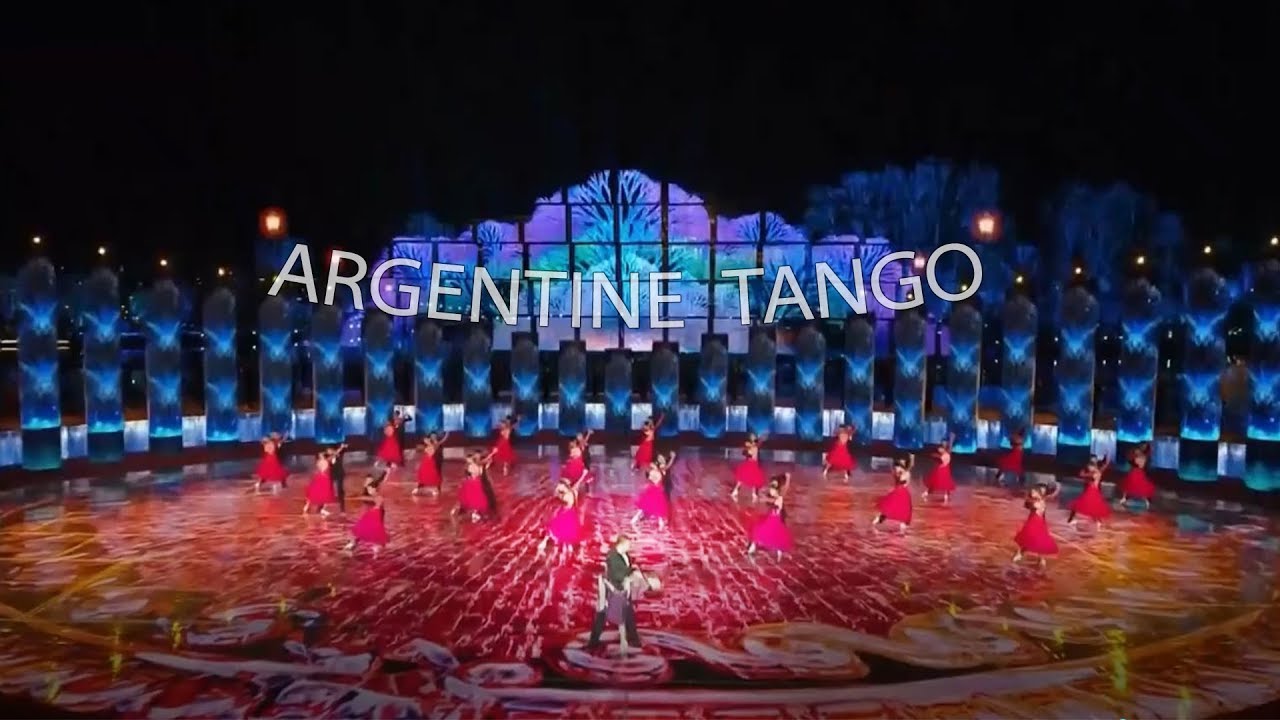 Tango Performance at China's OPENING CEREMONY HORTICULTURAL EXPO 2019 ...