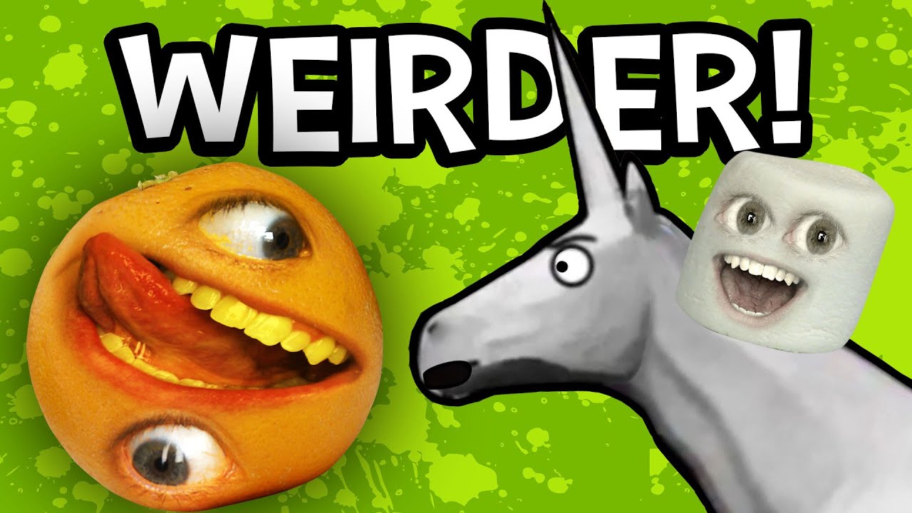 Annoying Orange - Even WEIRDER Episodes Supercut! - YouTube