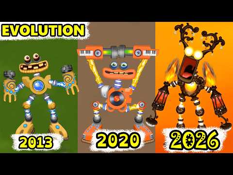 All Wubbox Evolution (My Singing Monsters)