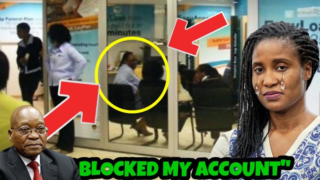 Jacob Zuma in tears as this happens to his Daughter's Bank Account ...