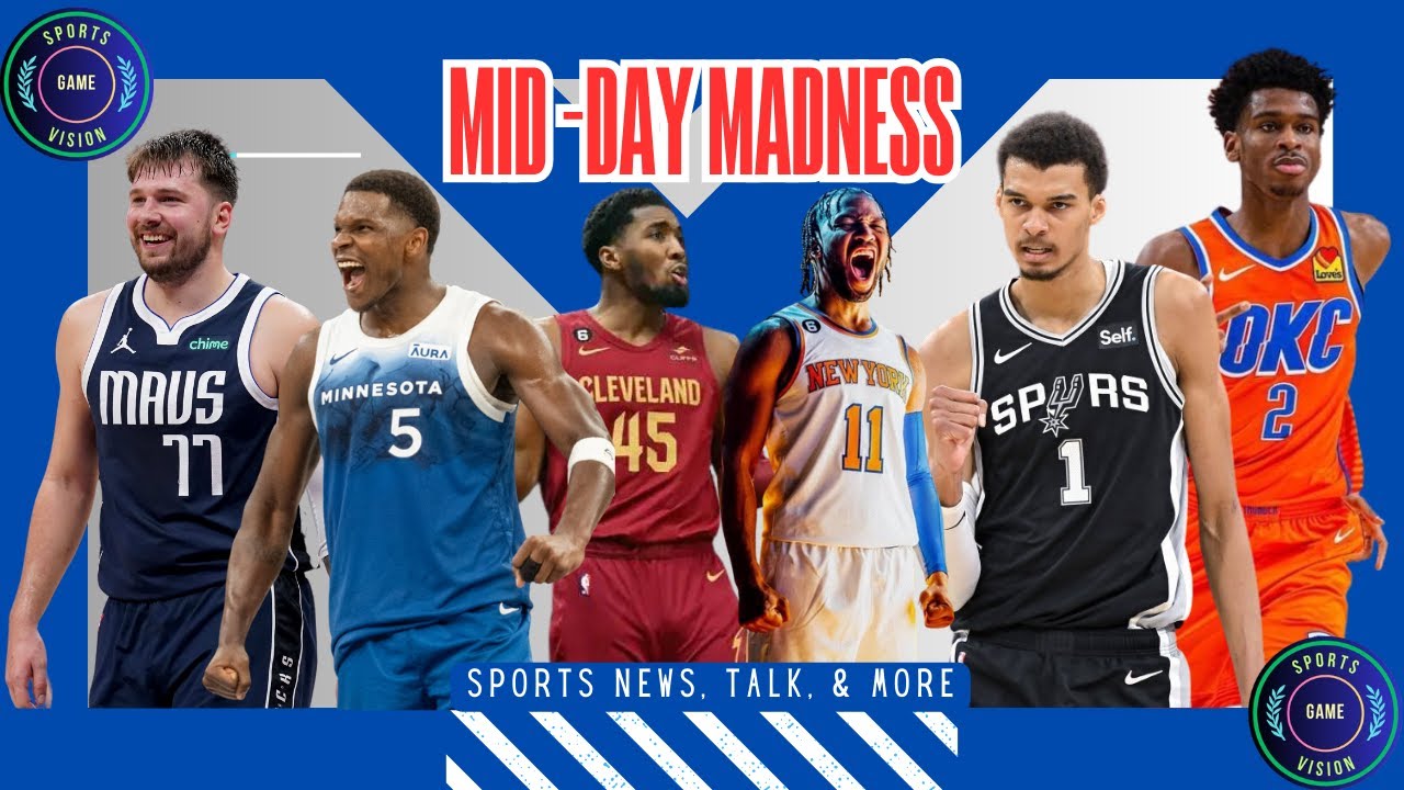 Jalen Brunson, Anthony Edwards, Victor Wembanyama: SGV - Midday Madness ...