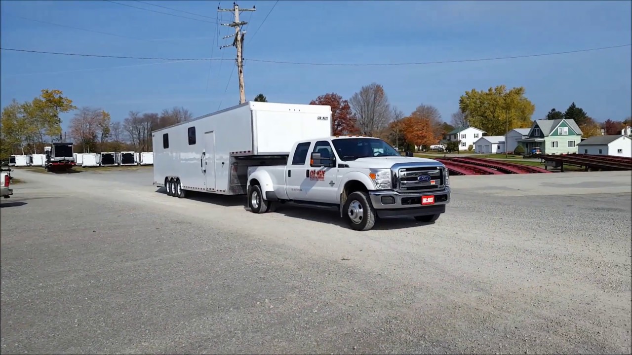 Building a Super Duty Car Mate Trailer 2016 - YouTube