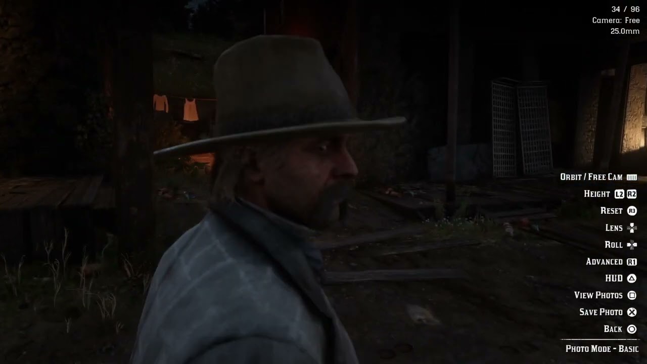 RDR2 Camera Mode PS4 - YouTube