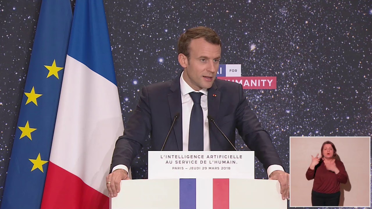 Speech by Emmanuel Macron, President of the Republic - YouTube