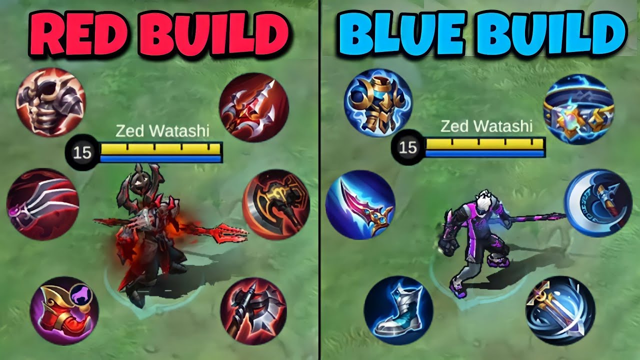 Red Build vs Blue Build - YouTube