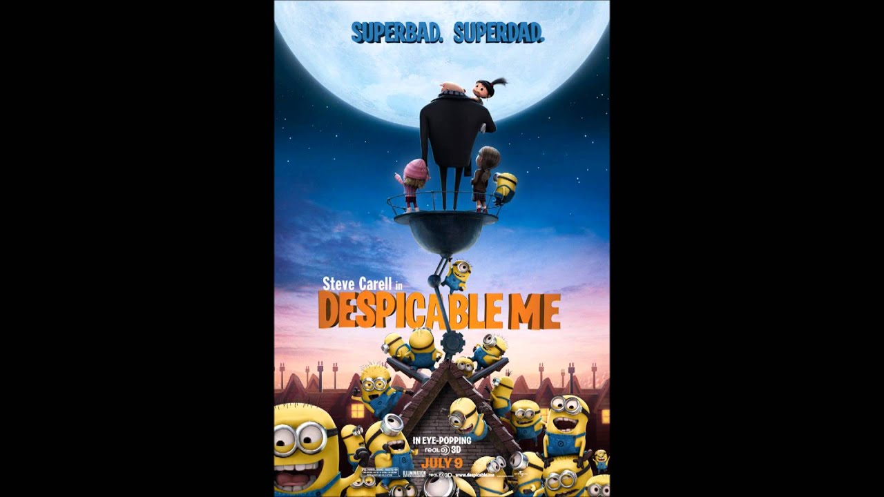 Despicable Me Theme Full with movie sounds - YouTube