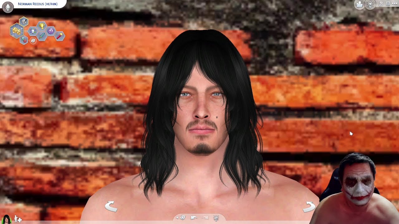 The Sims 4 | Create A Sim : Norman Reedus - YouTube