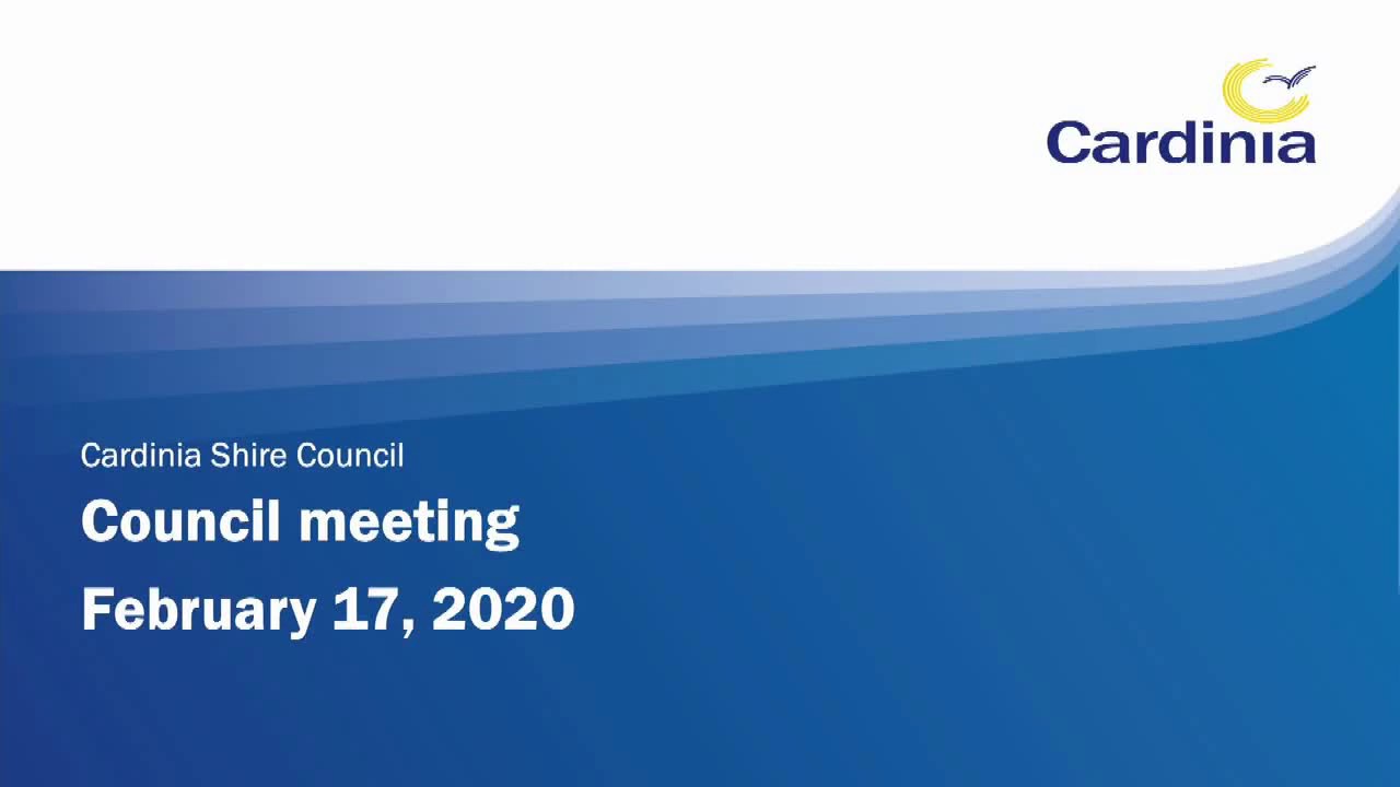 Cardinia Shire Council Meeting, February 17 2020 - YouTube