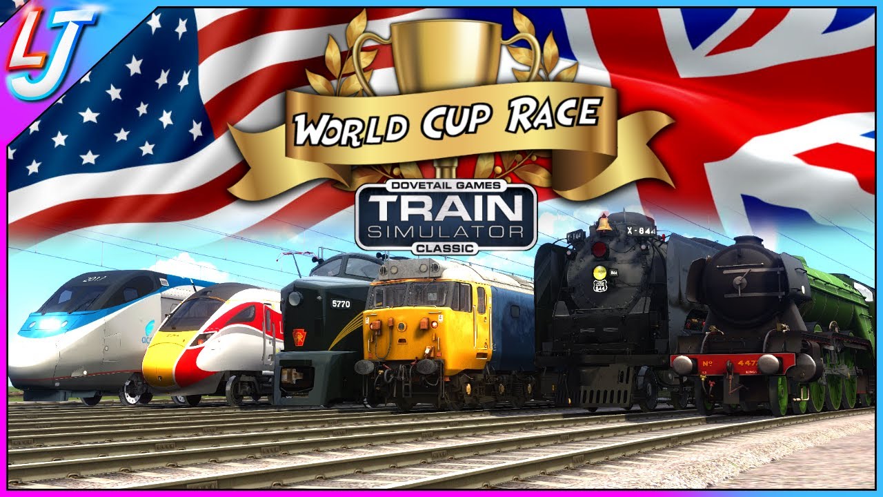 Train Simulator - The World Cup Race - Final Showdown! - YouTube