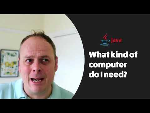 Java Newbie FAQ | What kind of computer do I need to code Java programs? - YouTube