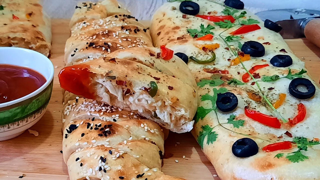 How to make bakery style creamy chicken bread|Best chicken bread recipe ...