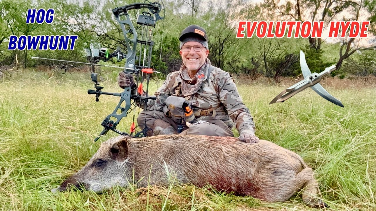EVOLUTION HYDE vs HOG: REAL WORLD BROADHEAD TEST Bowhunt #elitearchery ...