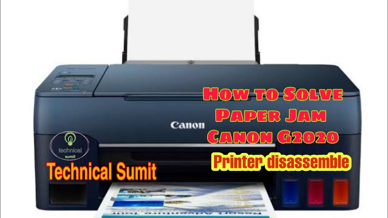Canon G2020 Printer Paper Jam Problem Fixed And Disassemble canon-g2020-printer-paper-jam-problem-fixed-and-disassemble