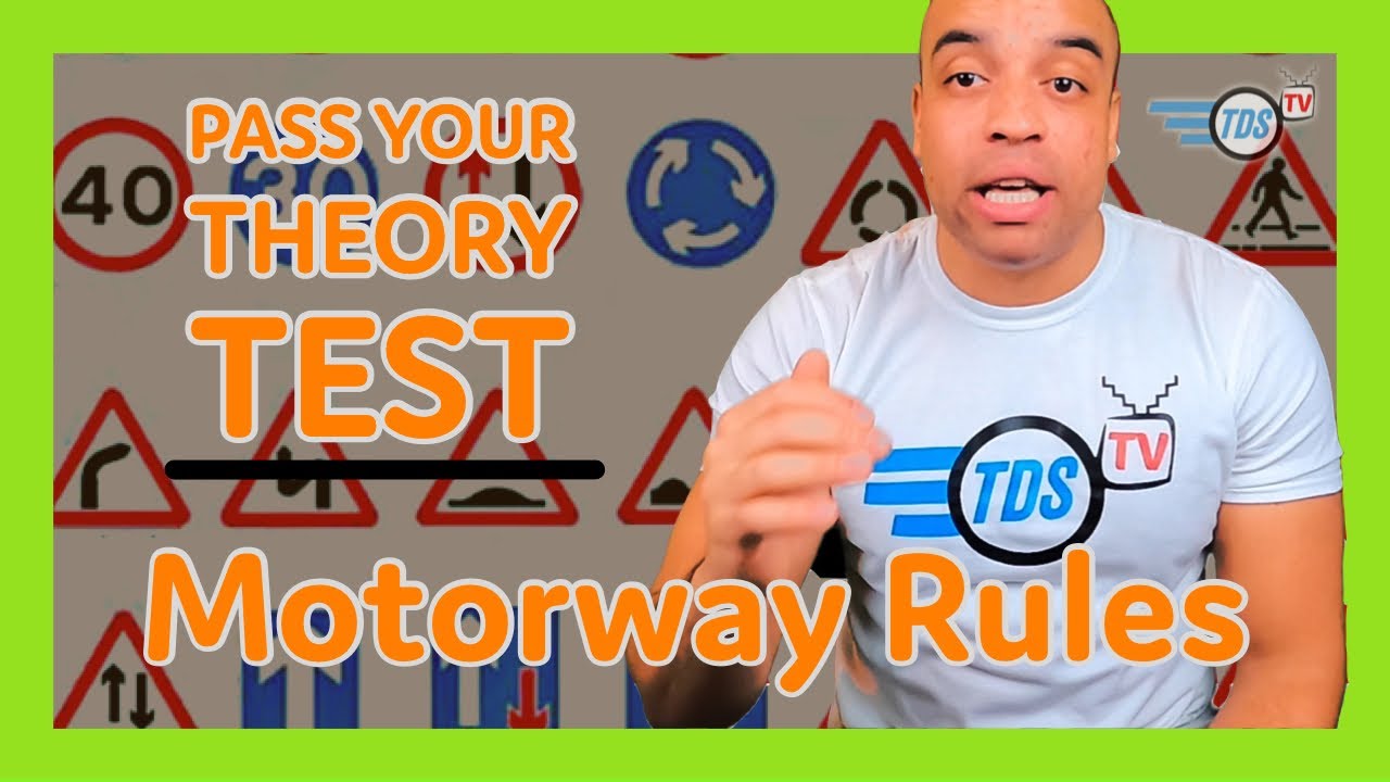 How To Pass Your Theory Test - Motorway Rules - YouTube