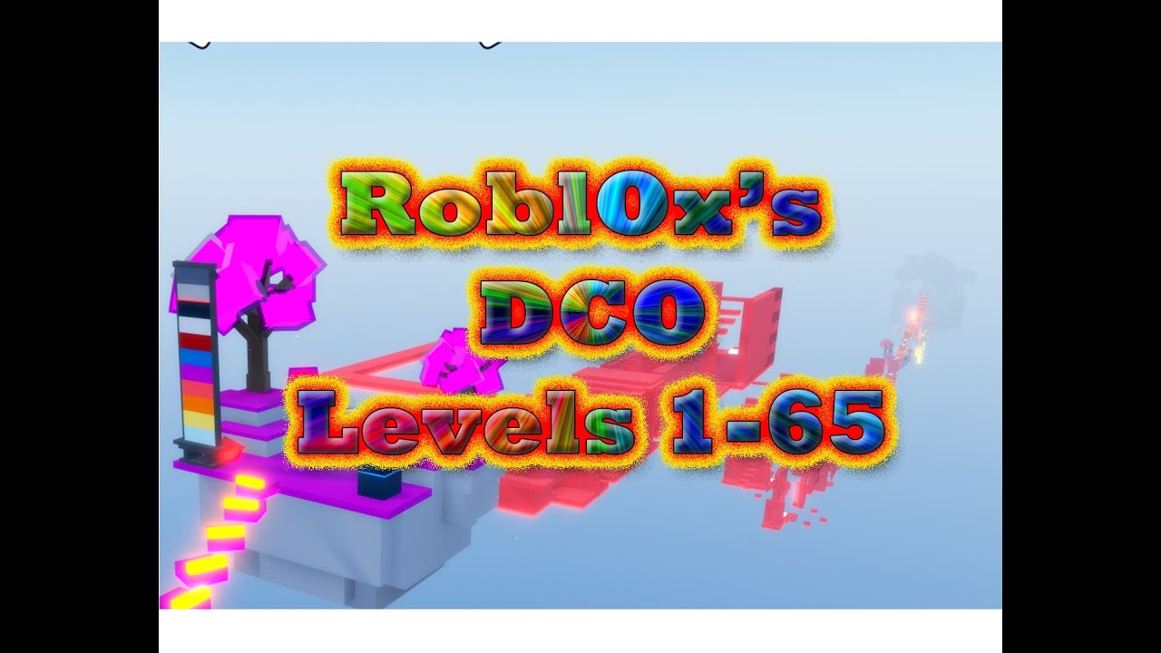RoblOx's Difficulty Chart Obby Levels 1-65 - YouTube