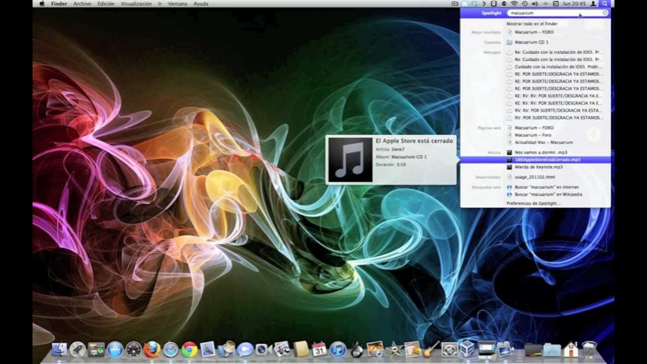 Tutorial Mac OS X Lion en alta definición - YouTube