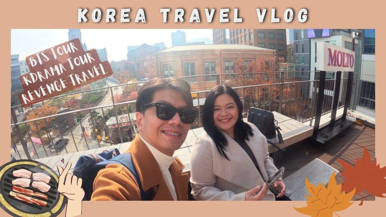 Korea Travel Vlog: BTS Tour, KDrama Tour, Food trip, Autumn - YouTube