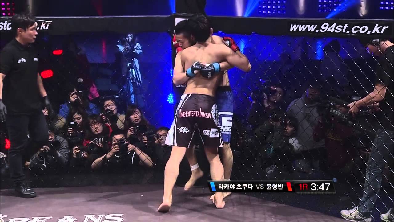ROAD FC 014 5th Yoon Hyung-Bin VS Takaya Tsukuda - YouTube