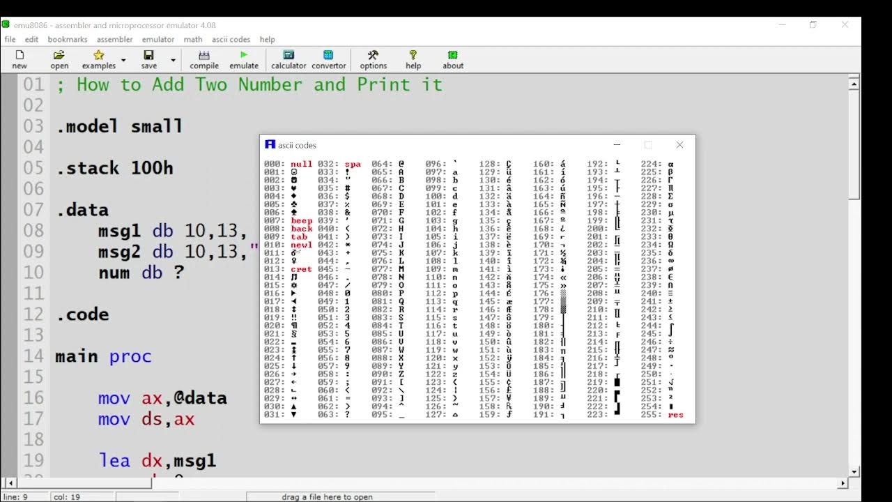 Assembly Programming Tutorial 3: Input, Addition, and Printing in x86 || Step-by-Step Guide ...
