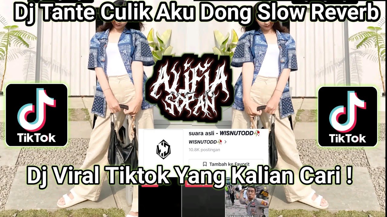 Dj Tante Culik Aku Dong X Temanku Semua Pada Jahat Padaku Slowed