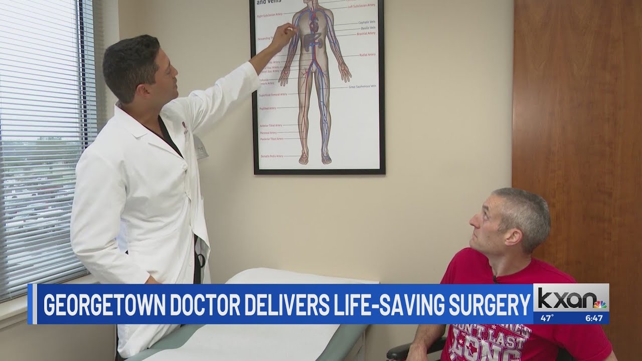 Georgetown doctor delivers life-saving surgery - YouTube