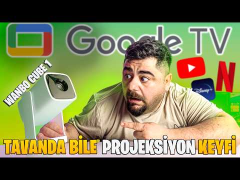 Uygun Fiyatlı Android Projeksiyon Arayanlara | Wanbo Cube 1 Detaylı İnceleme