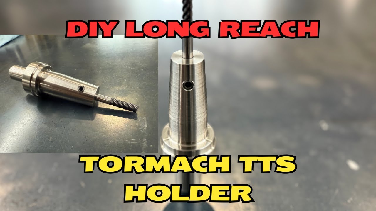 Making A DIY Long Reach TTS Tool Holder For The Tormach Mill! - YouTube