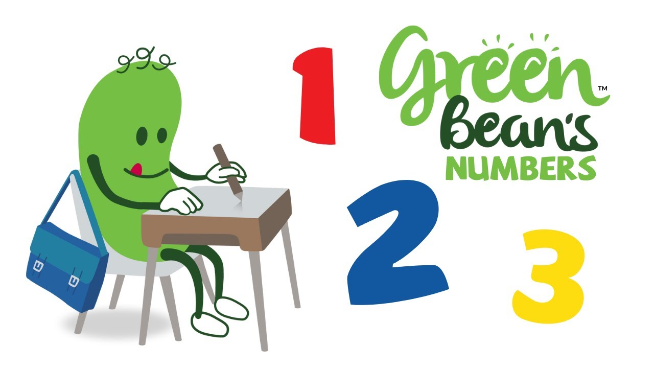 Green Bean & Friends™ Official Channel | Green Bean's Numbers - YouTube