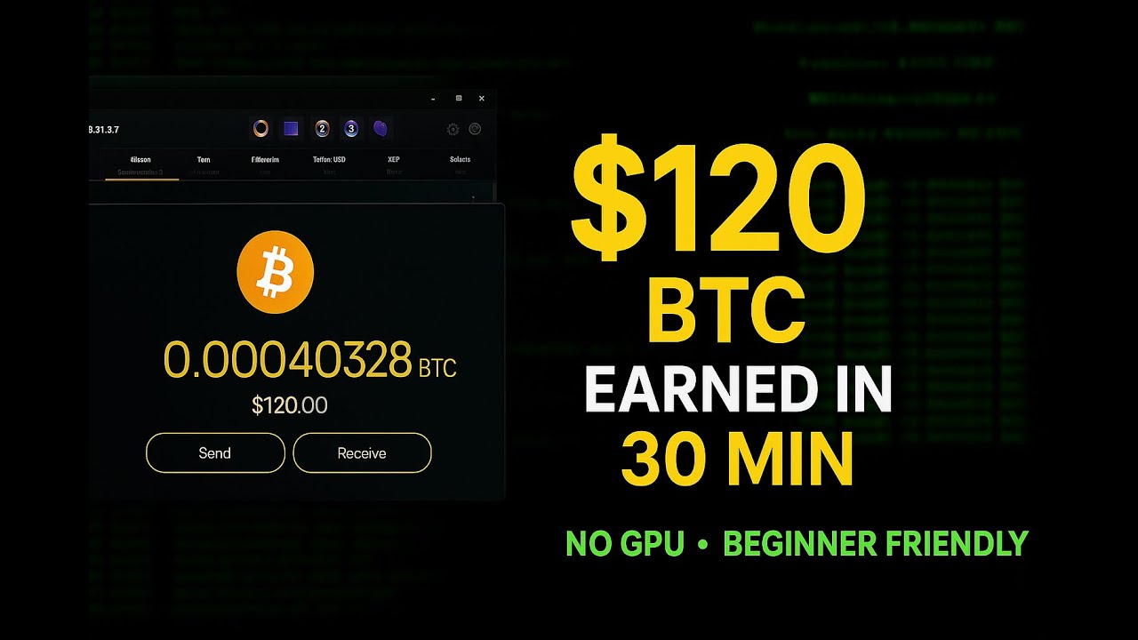 💡 $120 BTC Activity Logged in Under a Minute | 2025 Ultra-Light ...