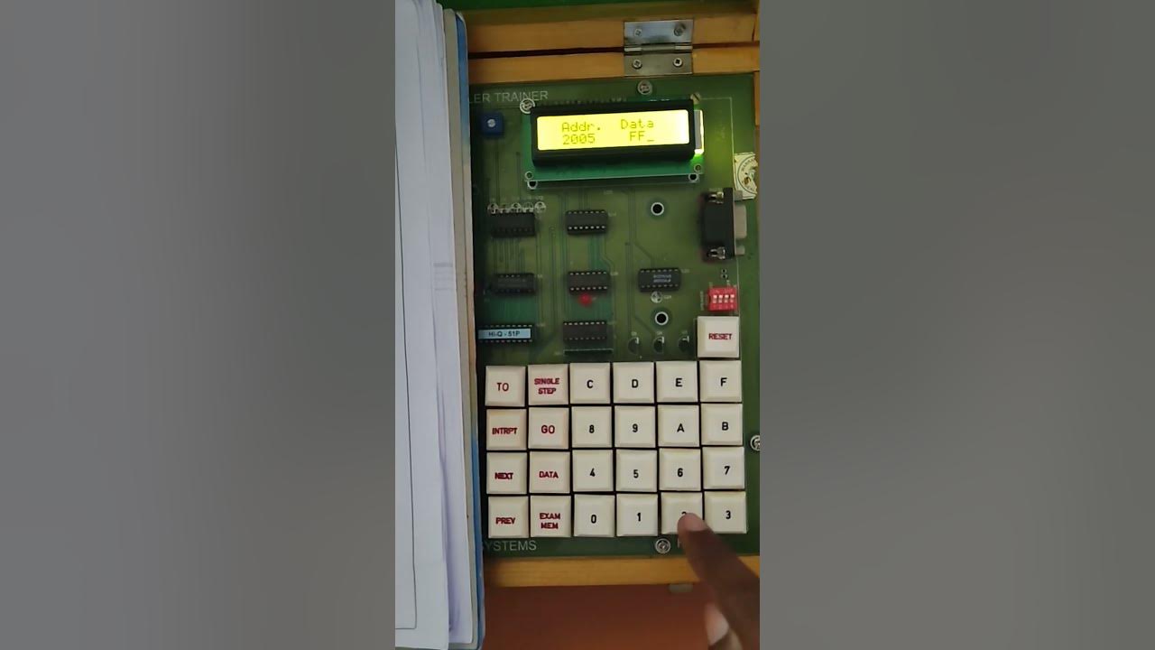 Addition program by Using 8051 microcontroller #8051 #addition #mpmc # ...