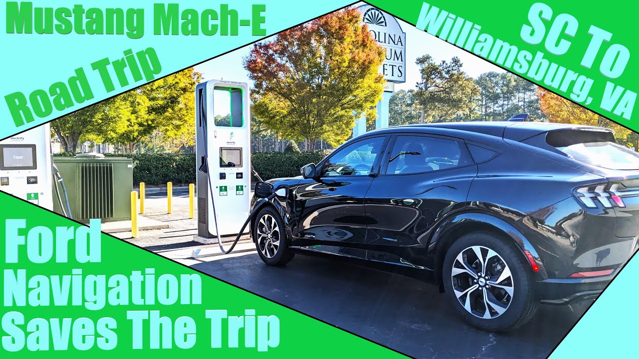 Mustang Mach E Road Trip | Ford Navigation Saves The Day | Myrtle Beach ...
