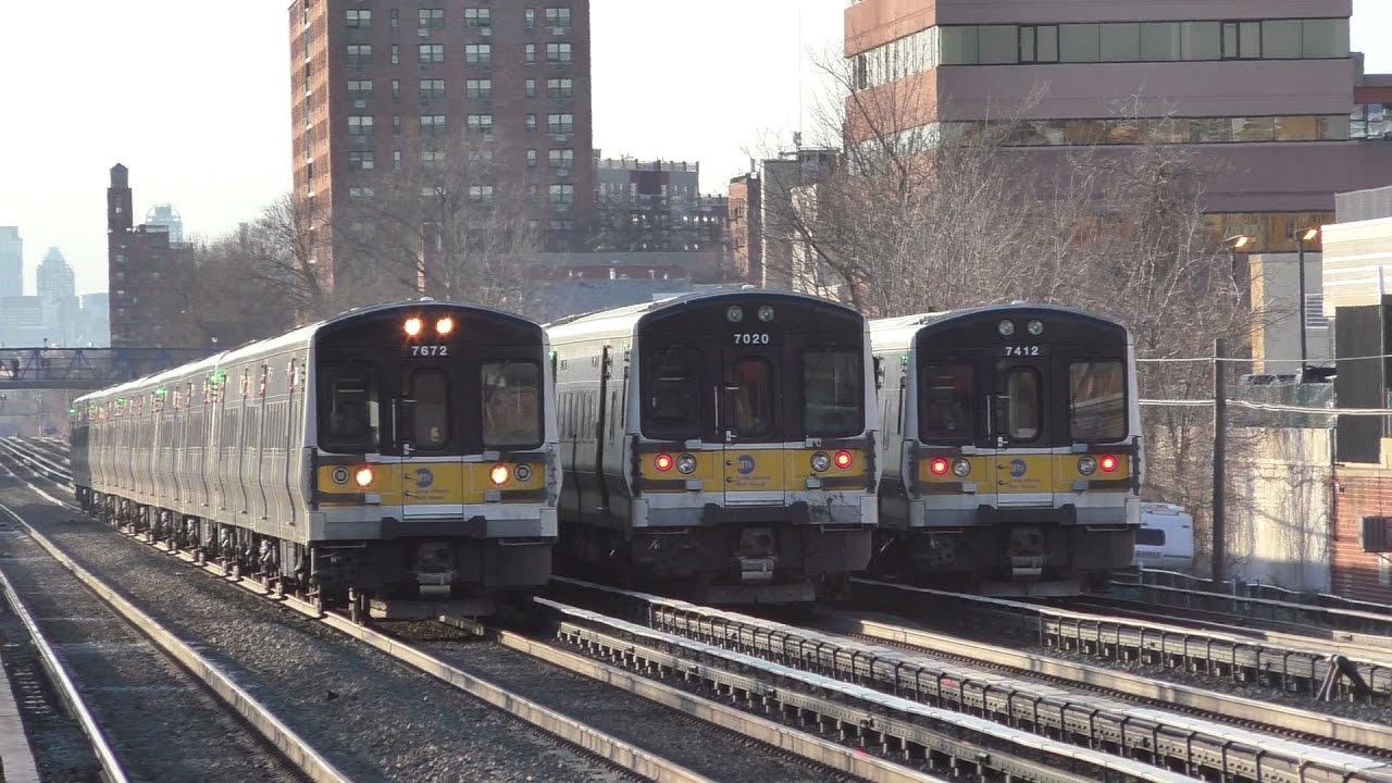 LIRR HD 60fps: Two Hours of Main Line Action @ Forest Hills During ...