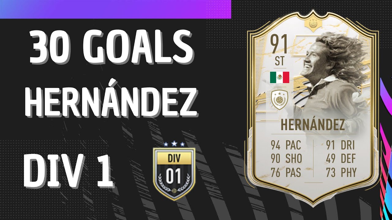 FIFA 21 ICON MOMENTS LUIS HERNANDEZ 91 | 30 GOALS | FIFA 21 Ultimate ...