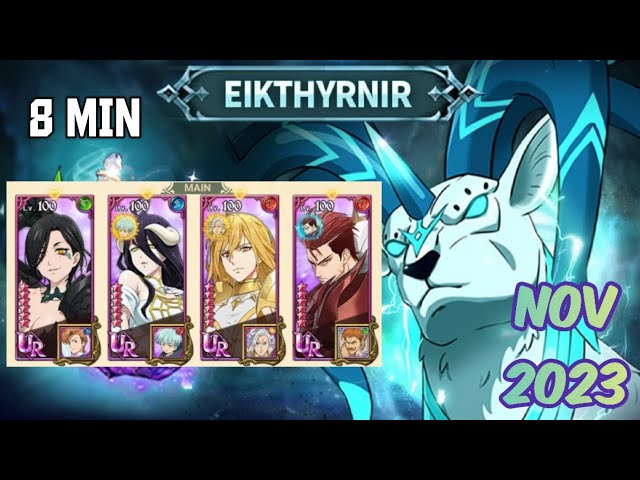 BEST EIKTHYRNIR / DEER 8 MIN ALL PHASE 1 TURN EZ PZ - The Seven Deadly ...