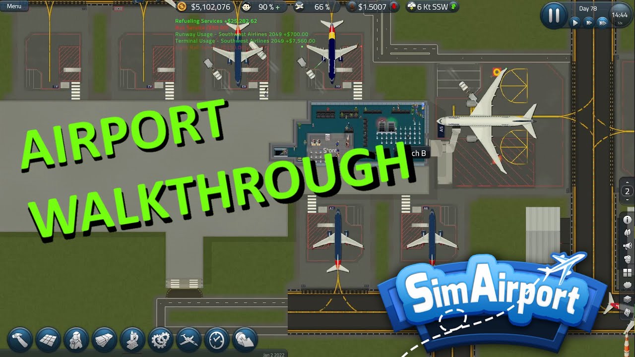 Regional Airport Walkthrough - YouTube