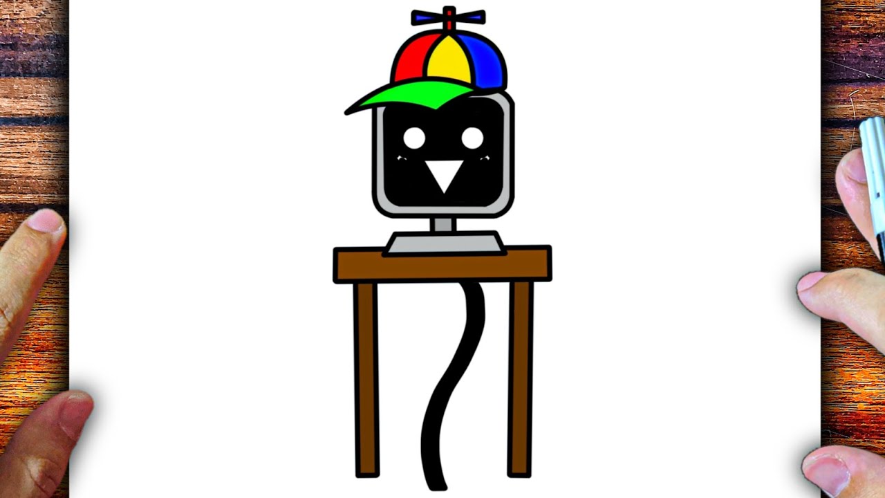 CÓMO DIBUJAR A MR. FUN COMPUTER - INCREDIBOX SPRUNKI - YouTube