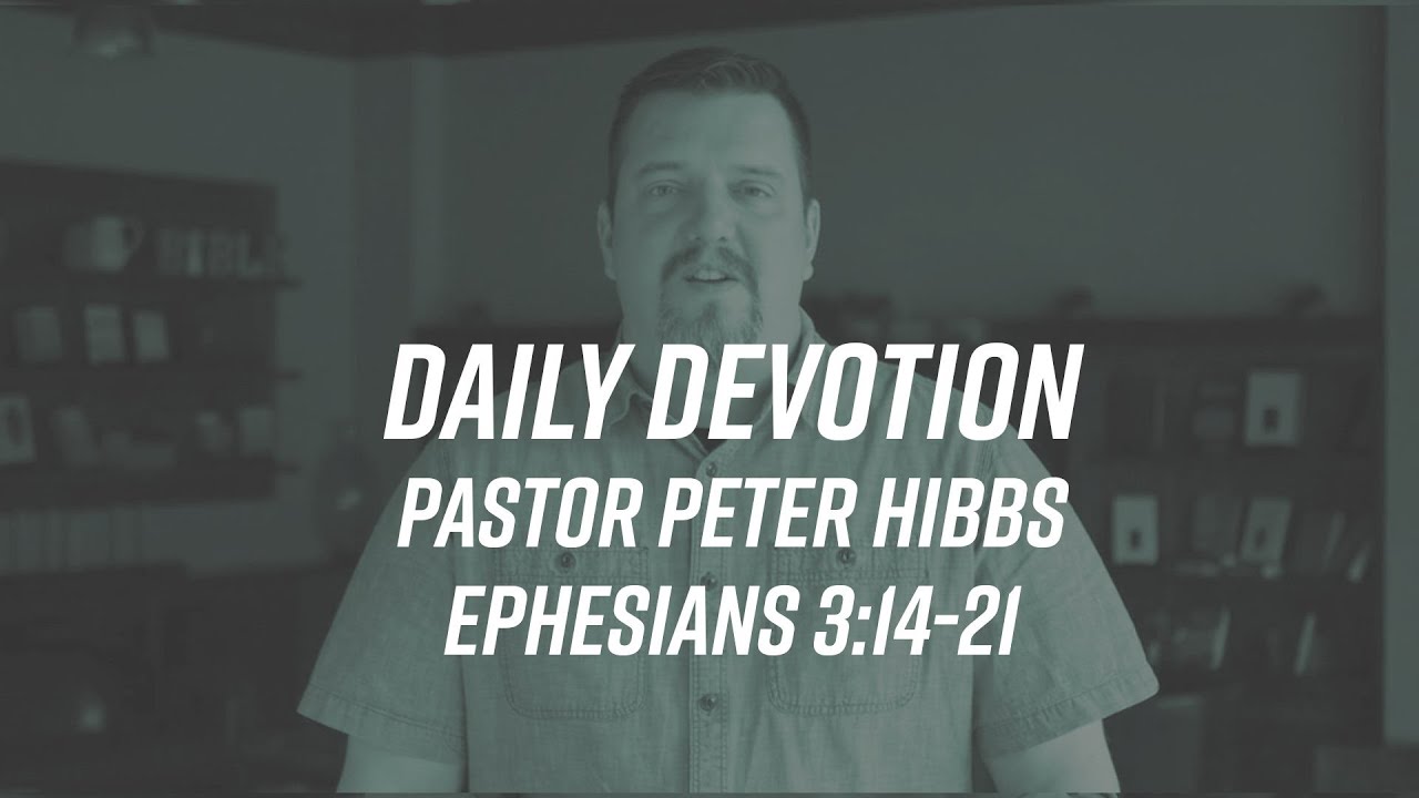 04-03-2020 Daily Devotional - Peter Hibbs - YouTube