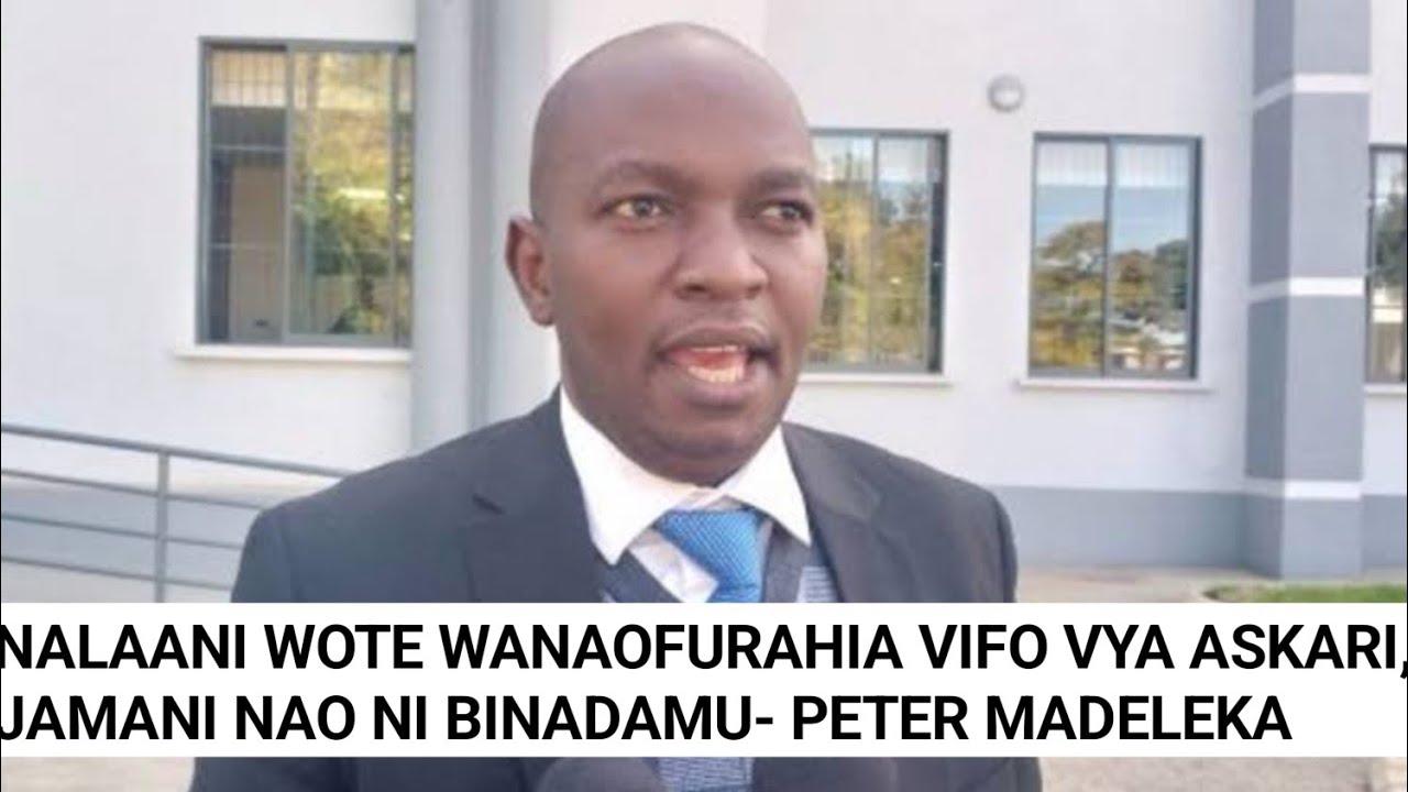 BAADA YA POLISI WAWILI JANA KIPIGWA NA RADI NA KUFARIKI, PETER MADELAKA ...