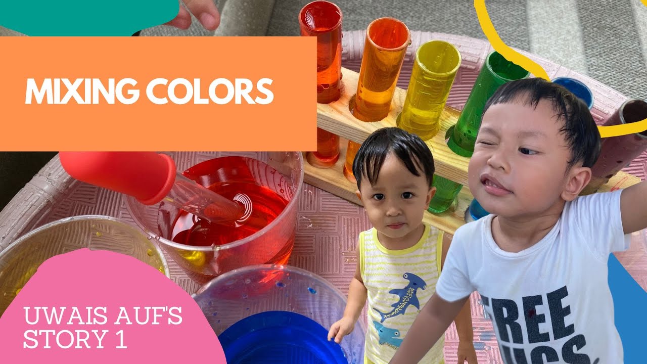 Learn Primary Color and Mixing The Colors - YouTube