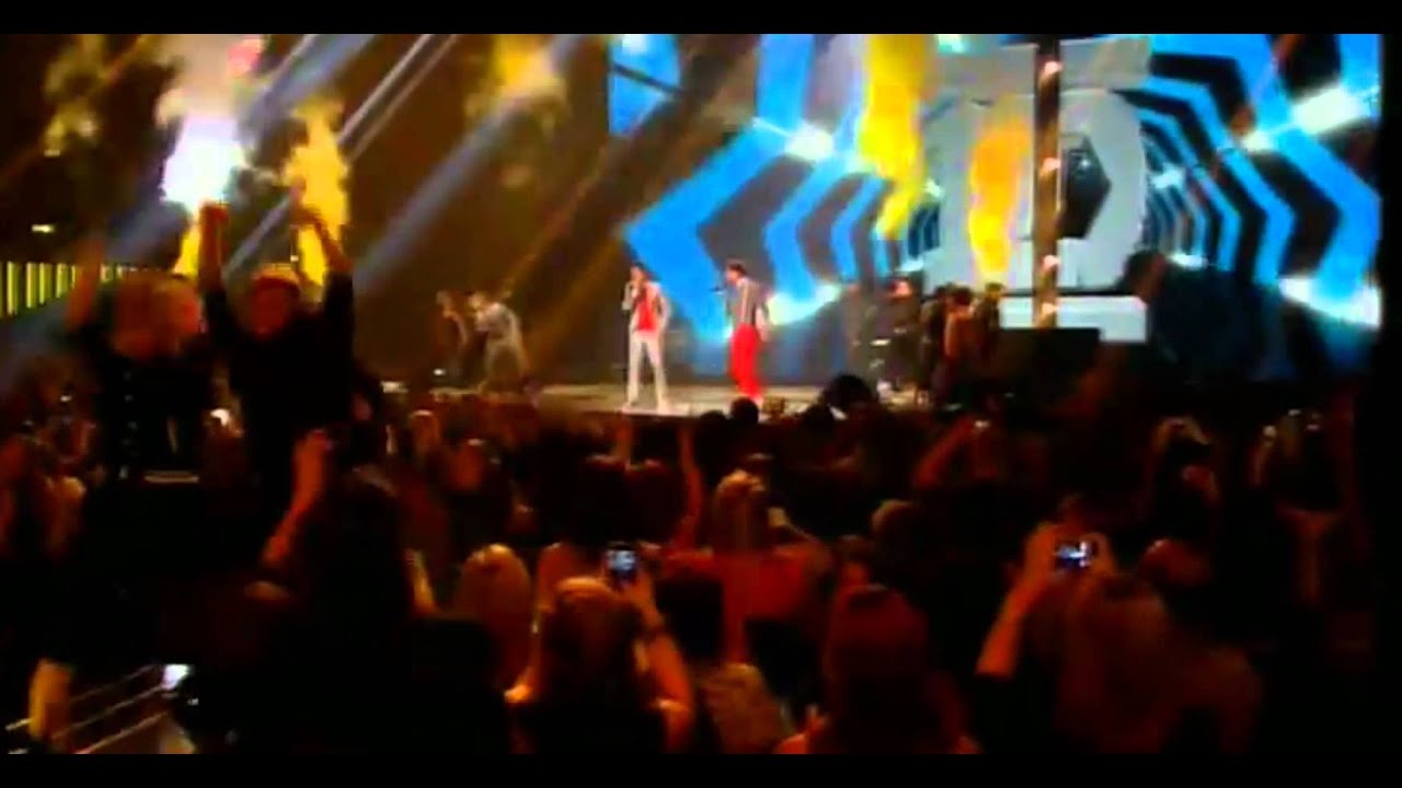 One Direction and JLS in the X factor(UK) - YouTube