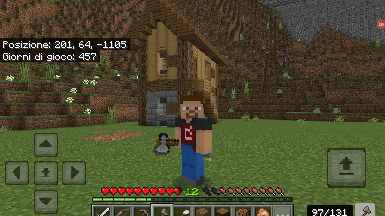 COME COSTRUIRE LA CASA DEL FABRO D'ATTREZZI - GodSteveCraft Ep.15 ...