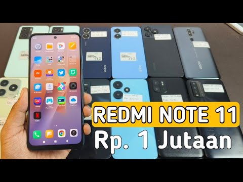 Layar Amoled, Stereo Speaker, Harga 1 Jutaan - Redmi Note 11 Ram 6+2/ ...