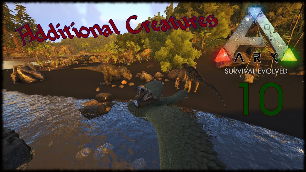 Ark Additional Creatures - Ep. 10 - Exploring - YouTube