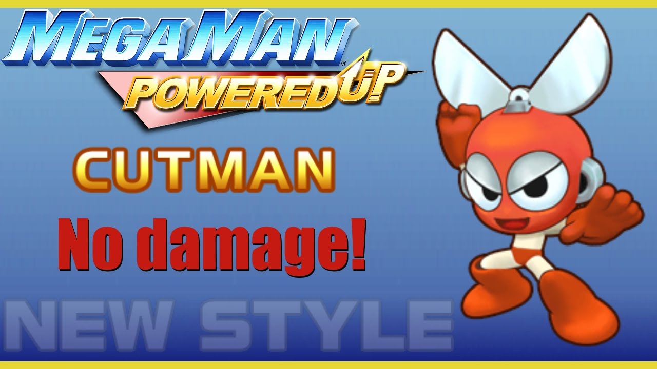 Mega Man Powered Up Cutman Playthrough (No Damage / Normal Mode) - YouTube