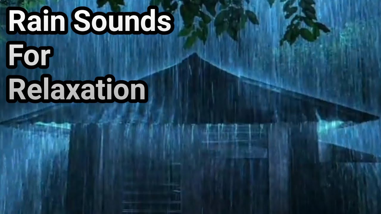 Heavy Rain At Night To Relax The Mind And Fall Asleep Quickly || The ...