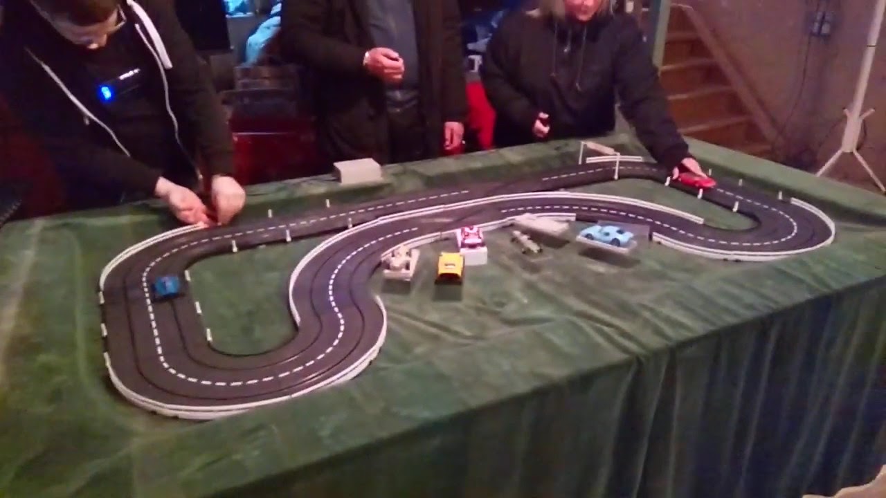 Prefo DDR Auto-Rennbahn | Weihnachtsmarkt Auleben 2019 - Bahn1/2 - YouTube
