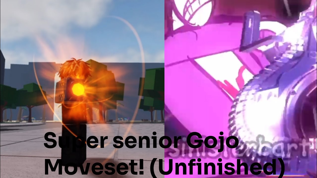 Super senior Gojo move set (Unfinished) - YouTube