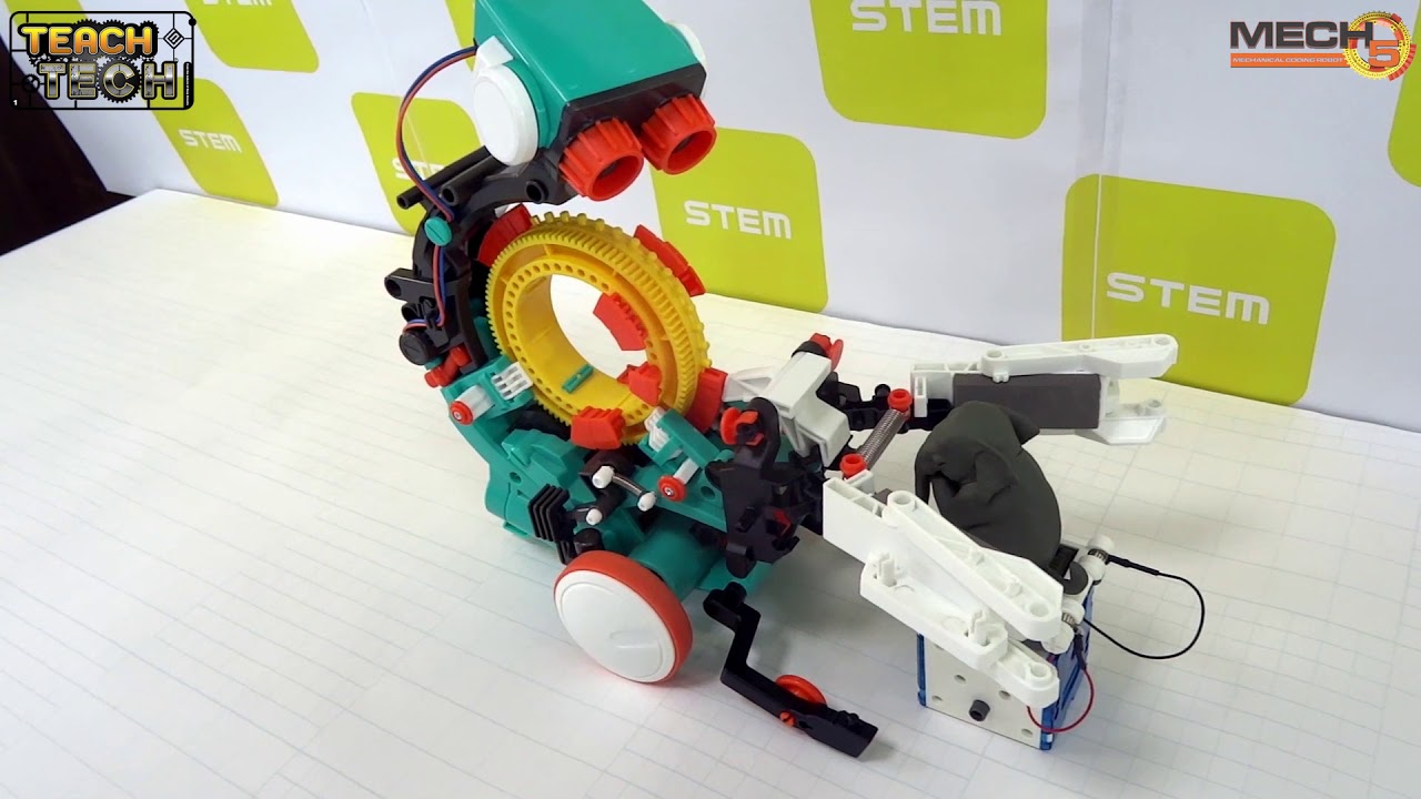 Mech-5 Gripper bot - YouTube