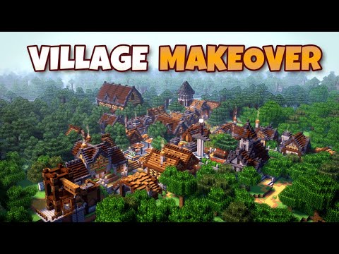 Transforming an Entire TAIGA Village | Minecraft Timelapse (+FREE WORLD DOWNLOAD) - YouTube