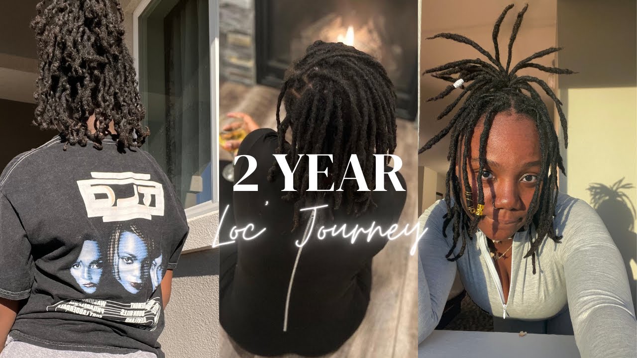 My 2 Year Loc Journey | Pics & Videos | FleurDeGi - YouTube